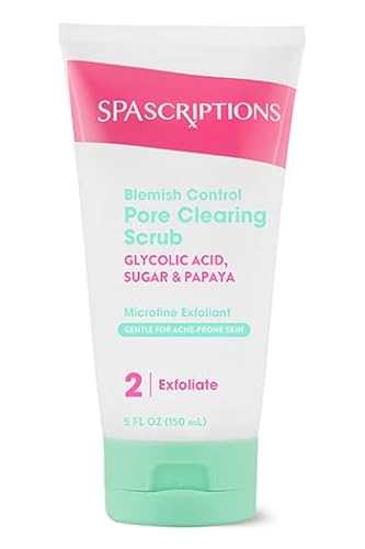 Spascriptions Body Scrub - Blemish Control, Glycolic Acid & Sugar for