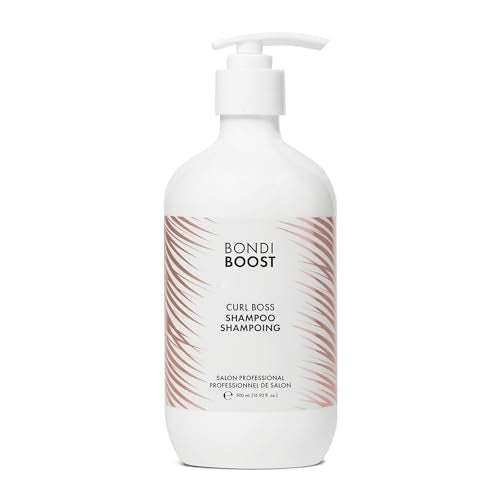 BONDIBOOST Curl Boss Shampoo - Define Curls, Control Frizz, Boost Shin