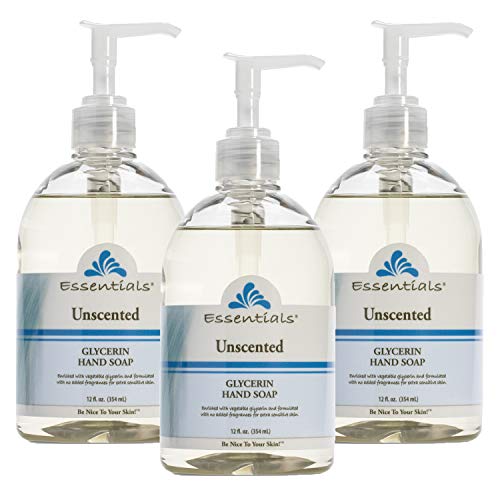Essentials by Clearly Natural Glycerin Hand Soap - Unscented, Gentle f