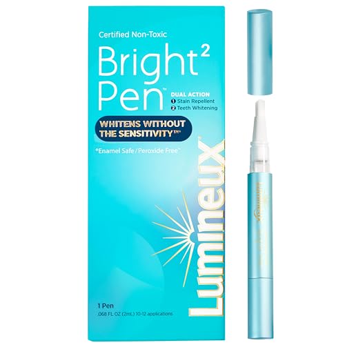 Lumineux Teeth Whitening Pen - Enamel Safe, Removes Stains from Coffee
