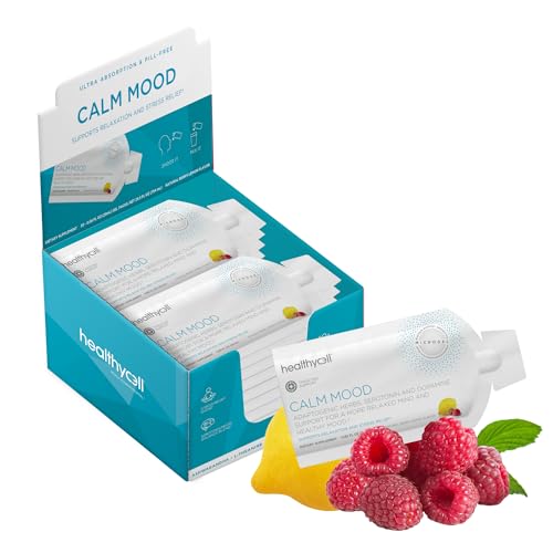 Healthycell Calm Mood - Stress Relief Gel with Ashwagandha, L-theanine